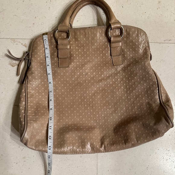Laura Di Maggio | Bags | Laura Di Maggio Beige Light Brown Leather ...
